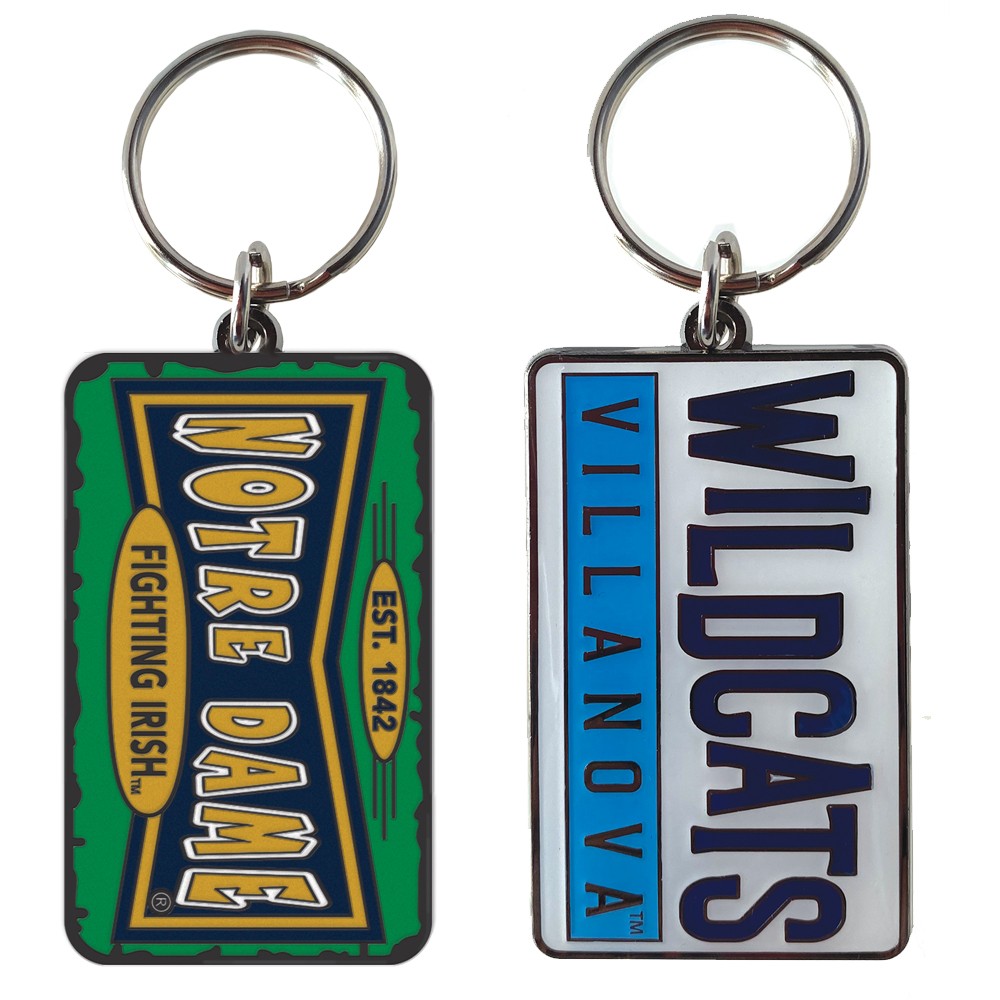 Black Nickel Rectangular Key Tag - Spirit Products Ltd.