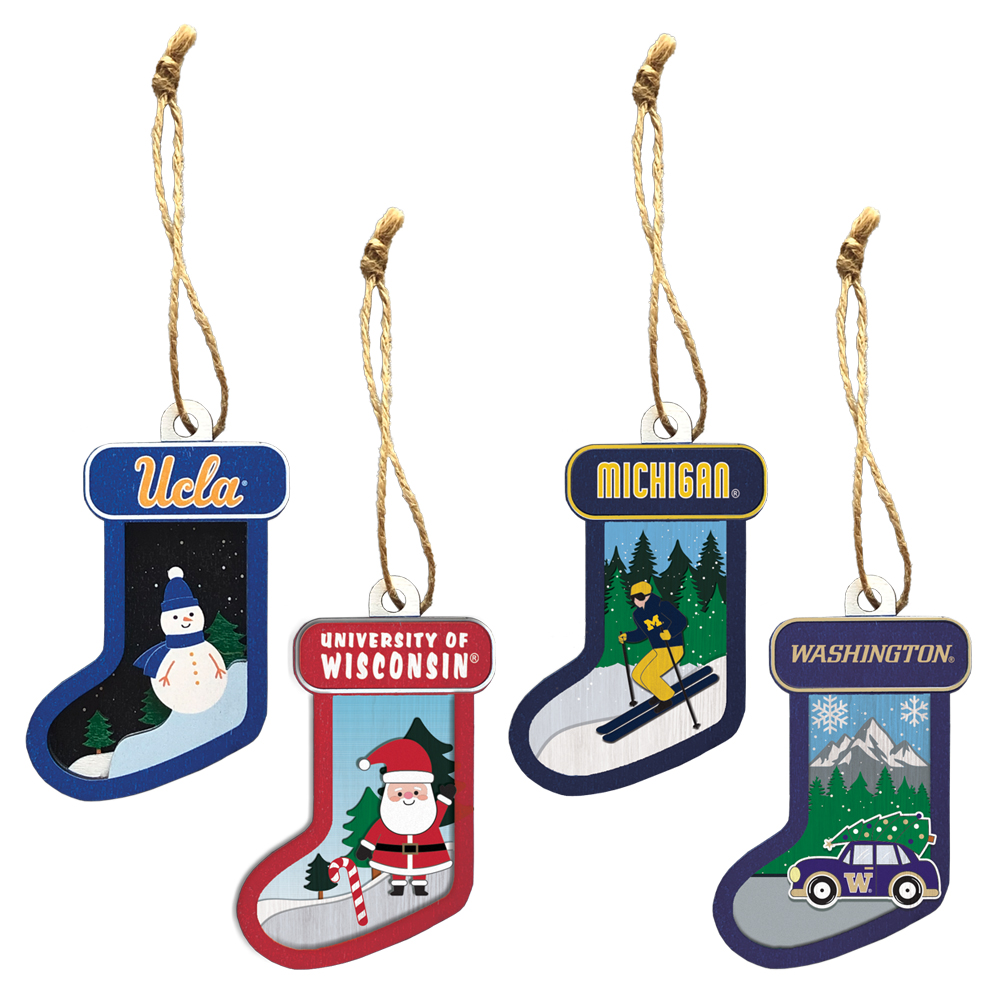 Christmas Stocking Ornament - Spirit Products Ltd.