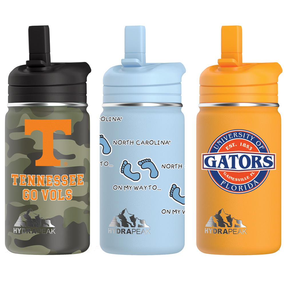 HydraPeak 14 oz. Mini Water Bottle with Straw Lid - Spirit Products Ltd.