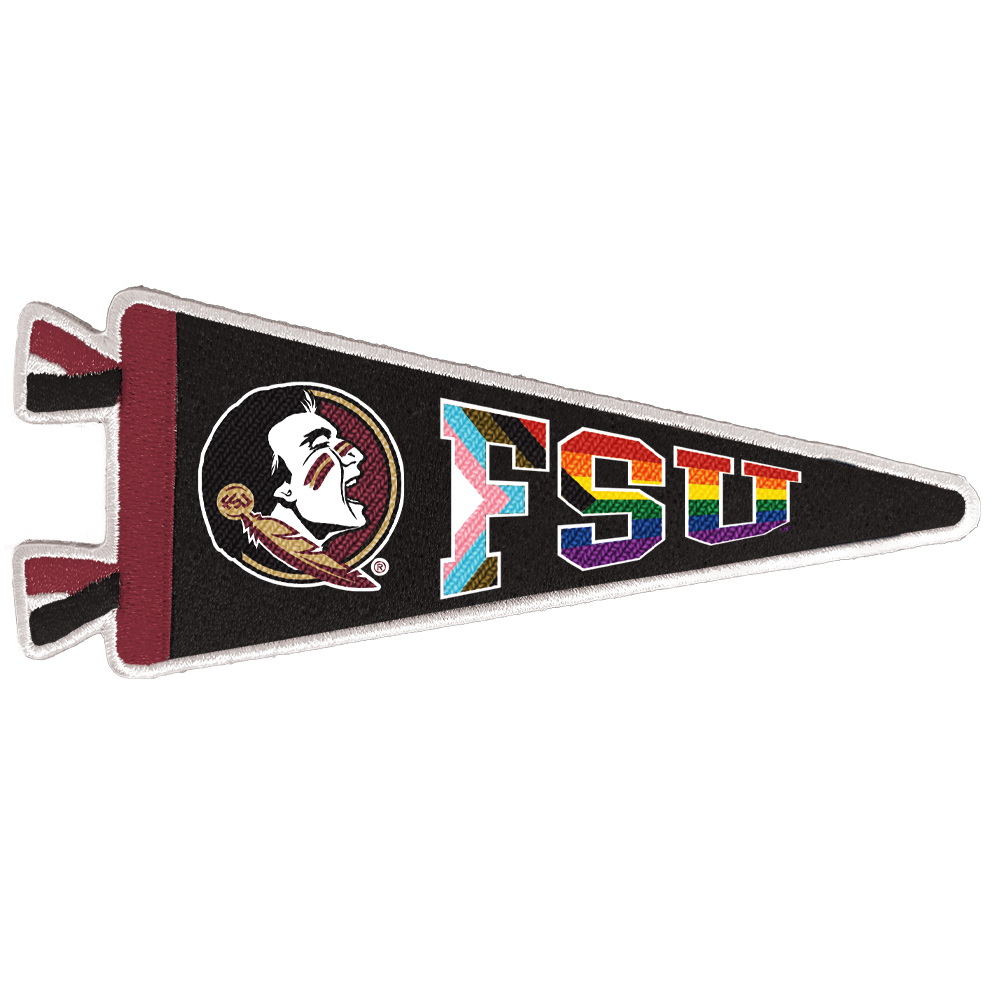 Embroidered Pennant Emblem - Pride - Spirit Products Ltd.