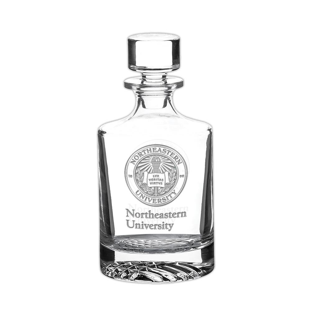 Winslow Glass Decanter - Deep Etched - Spirit Products Ltd.