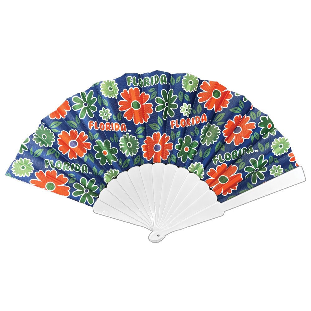 Folding Plastic Hand Fan - Spirit Products Ltd.