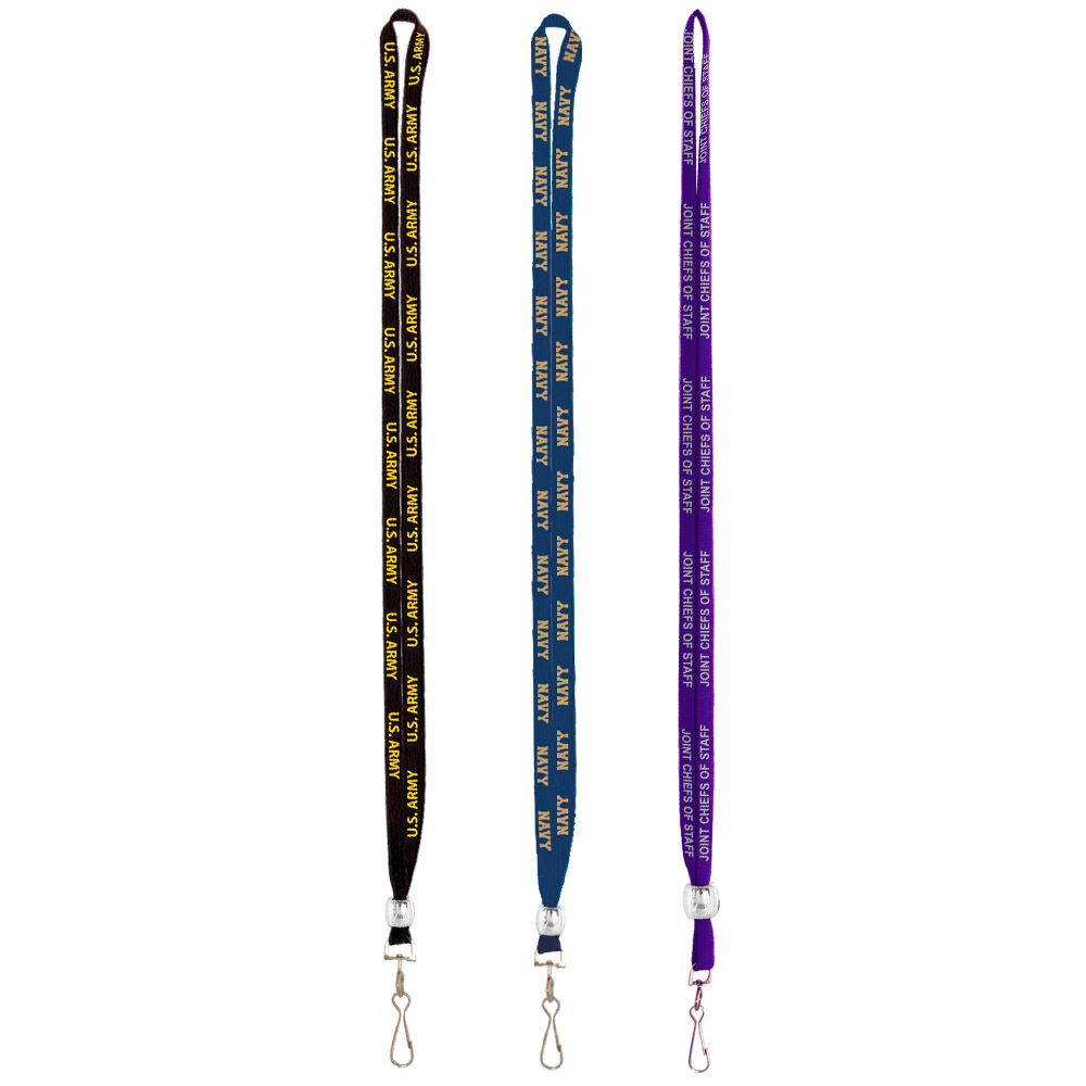 Standard Lace 3/8" Lanyard J-Hook & Silver Bead - Spirit Products Ltd.